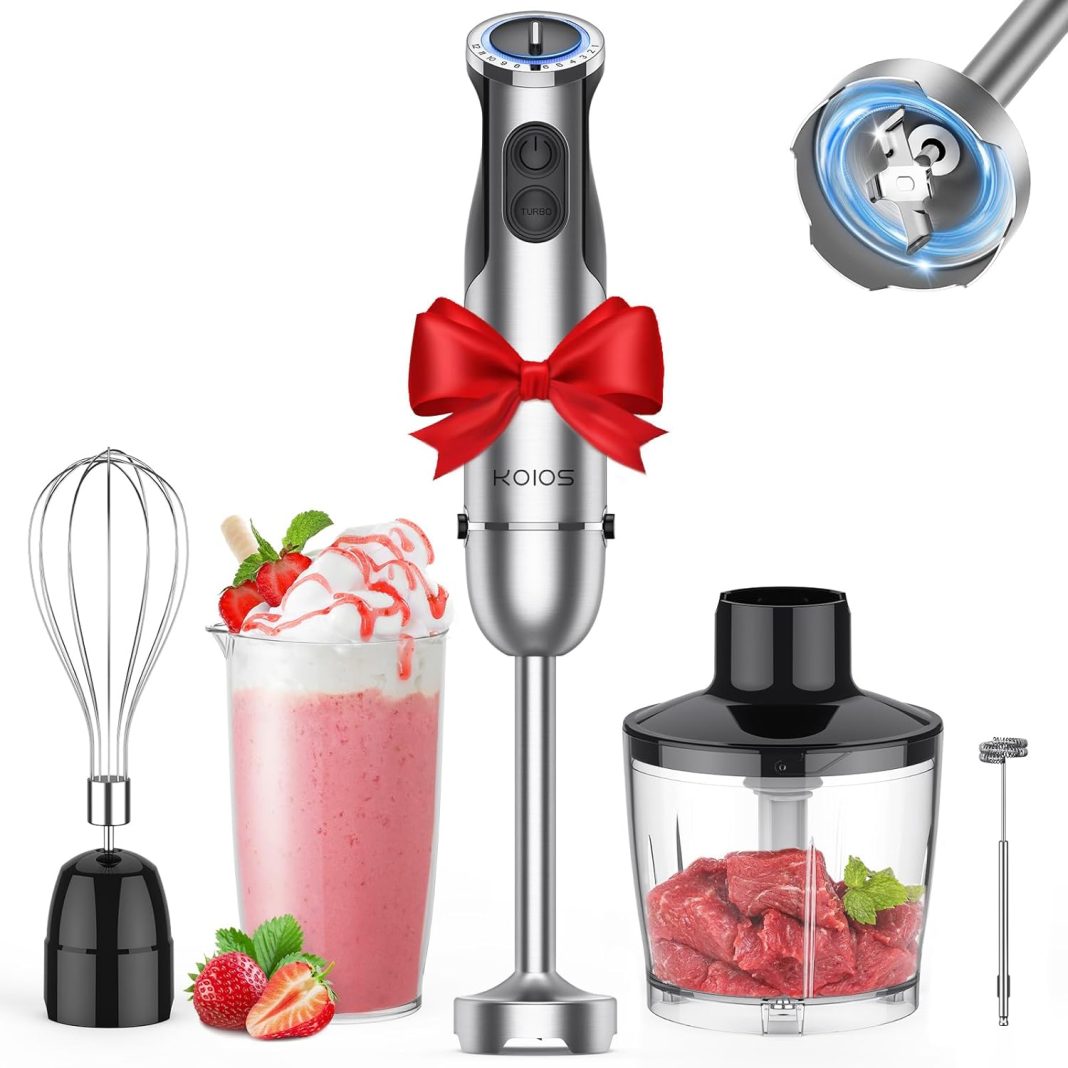KOIOS Immersion Hand Blender Review | Angela Juicers